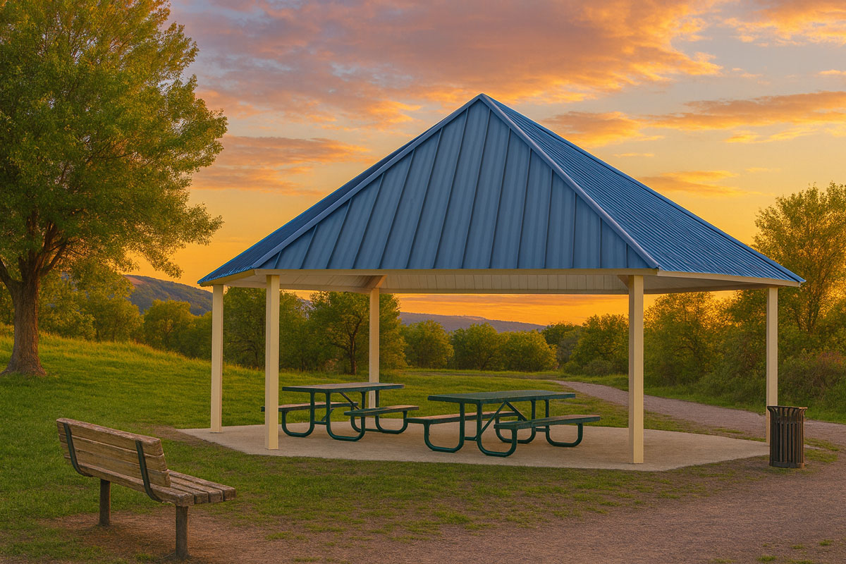 Hexagon Shelters | Six Sided Outdoor Gathering